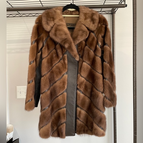 Kramer’s New Haven | Jackets & Coats | Vintage Mink And Leather Fur ...